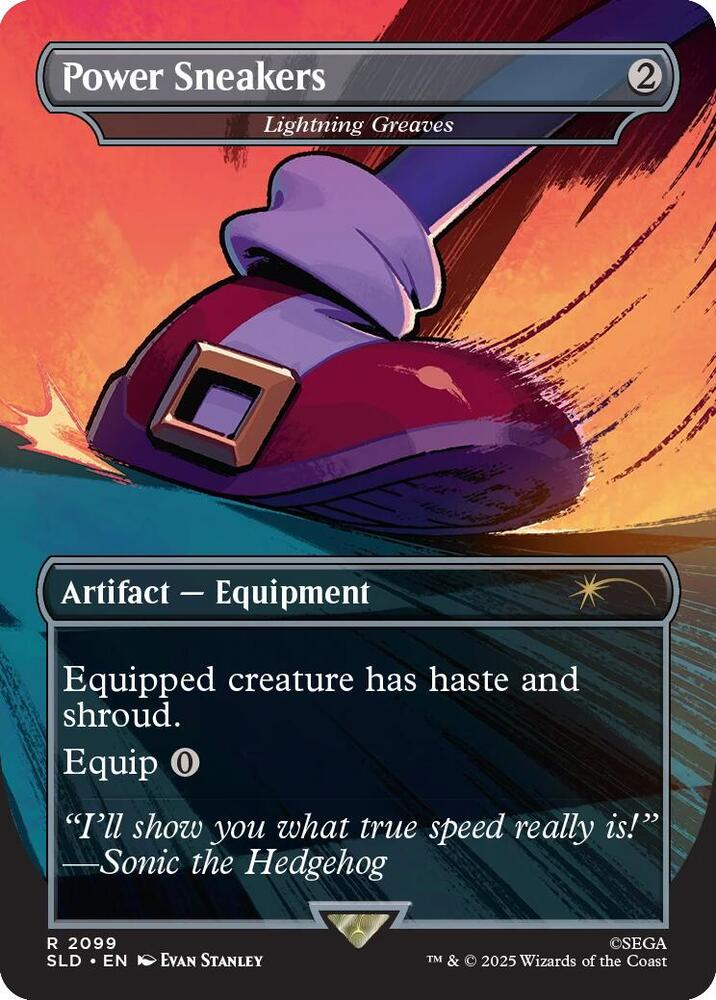 Power Sneakers - Lightning Greaves - Secret Lair Drop Series - Magic ...