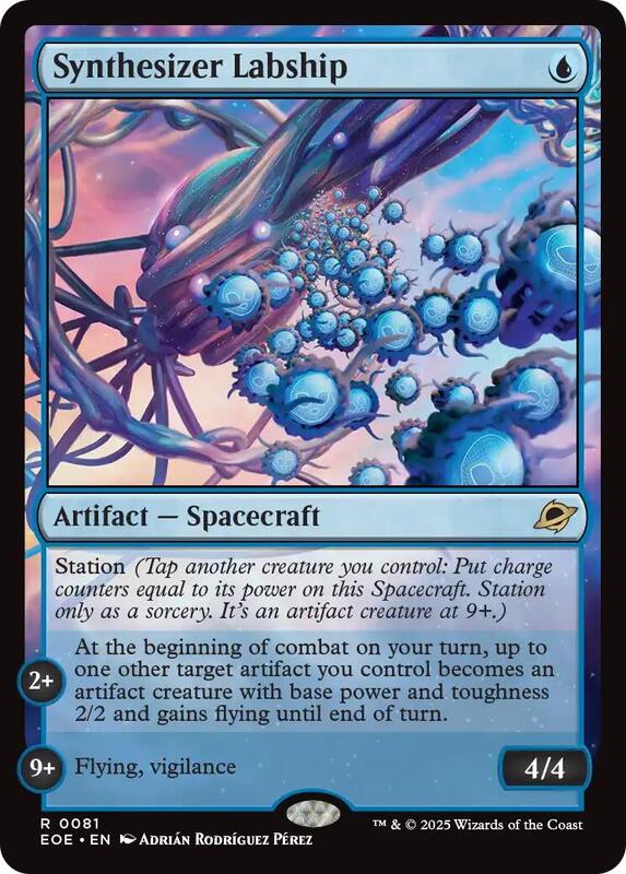 Inspirit, Flagship Vessel (Borderless) - Commander: Edge of Eternities ...