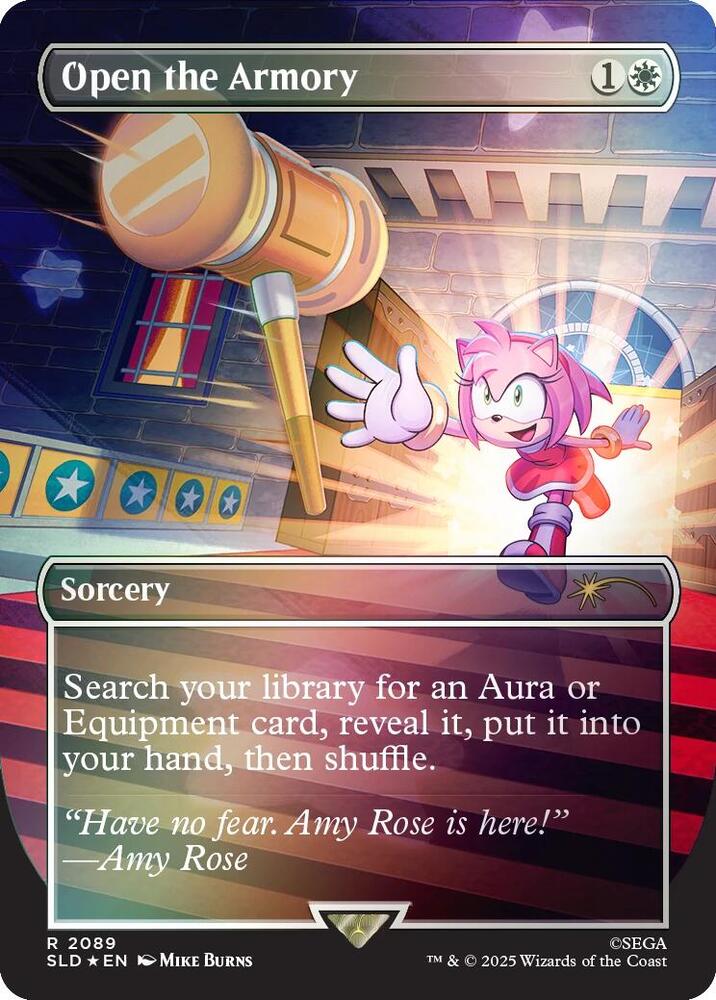 Open the Armory (2089) (Rainbow Foil) - Secret Lair Drop Series - Magic: The Gathering ...