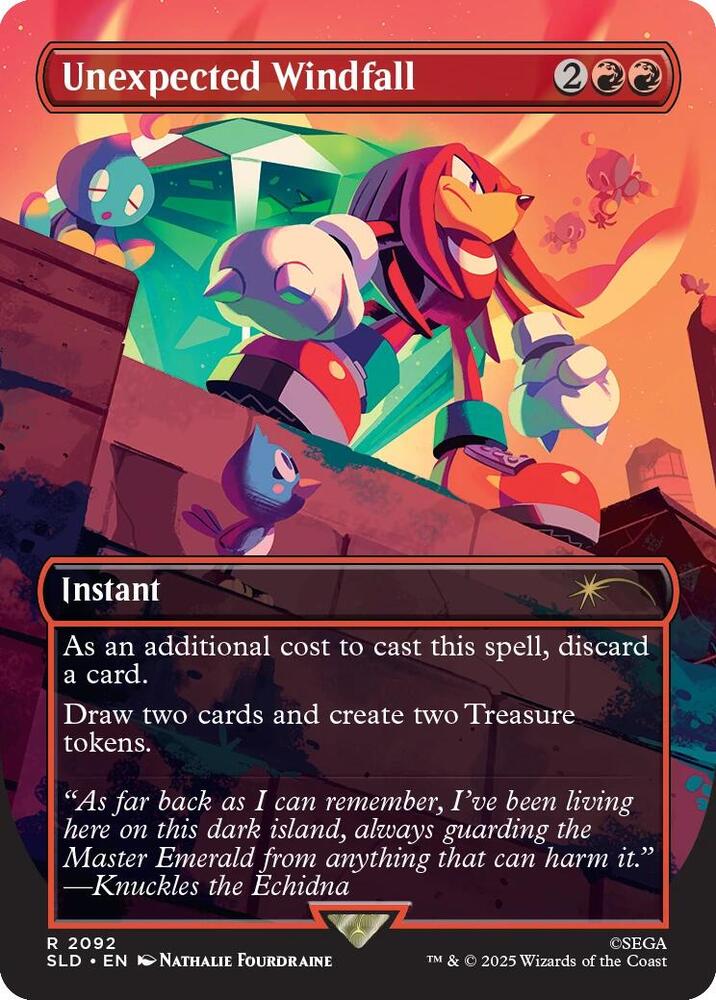 Unexpected Windfall (2092) - Secret Lair Drop Series - Magic: The Gathering - TCGplayer.com