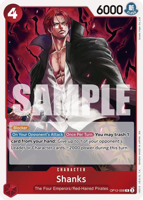 Shanks (008) - Legacy of the Master - One Piece Card Game - TCGplayer.com
