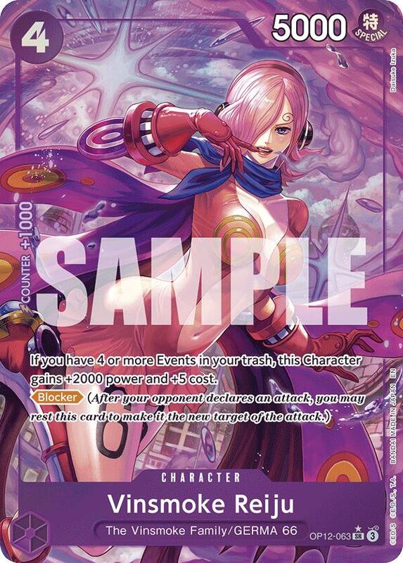 Vinsmoke Reiju (Alternate Art) - Legacy of the Master - One Piece Card ...