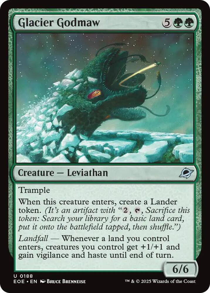Glacier Godmaw - Edge of Eternities - Magic: The Gathering - TCGplayer.com