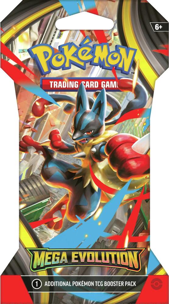Mega Evolution Sleeved Booster Pack - ME01: Mega Evolution - Pokemon ...