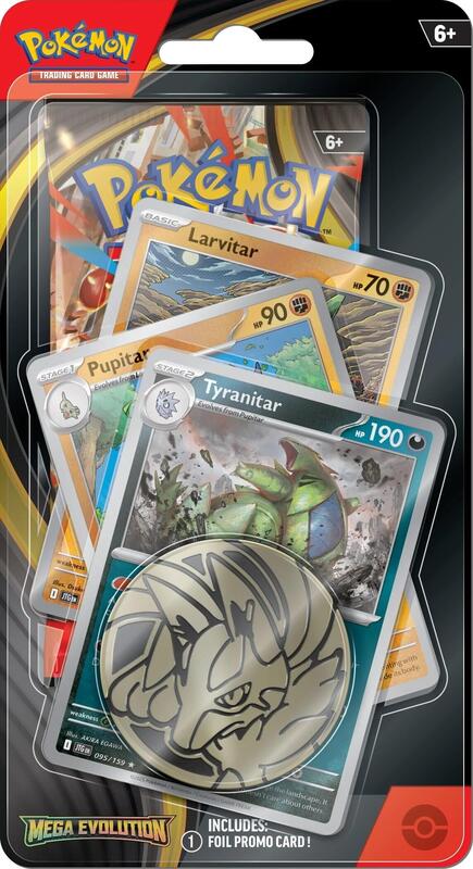 Mega Evolution Premium Checklane Blister [Tyranitar] - ME01: Mega ...