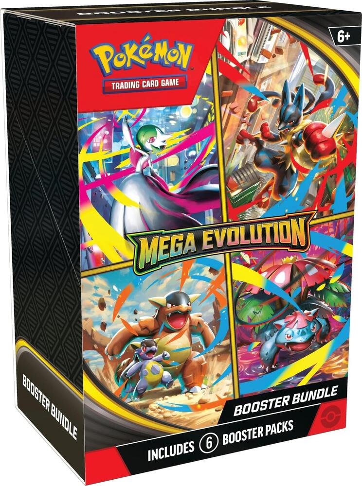Mega Evolution Booster Bundle - ME01: Mega Evolution - Pokemon ...