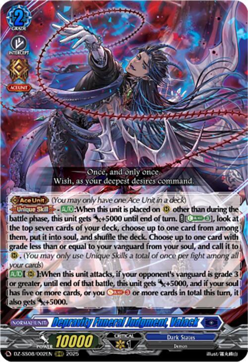 Soaring Sun Presence, Forwd&Revertis (RRR) - DZ-SS08: Festival Booster 2025 - Cardfight Vanguard ...