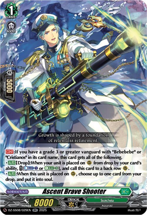 Ascent Brave Shooter - DZ-SS08: Festival Booster 2025 - Cardfight Vanguard - TCGplayer.com