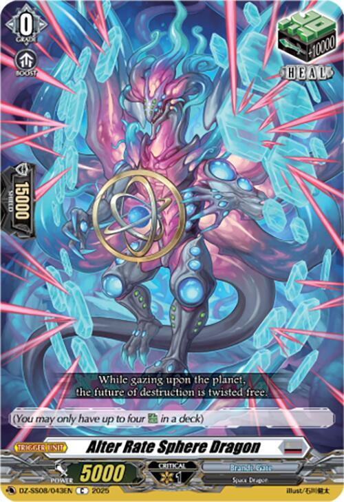 Alter Rate Sphere Dragon - DZ-SS08: Festival Booster 2025 - Cardfight Vanguard - TCGplayer.com