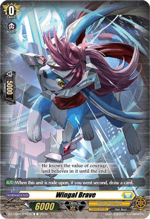 Wingal Brave - DZ-SS08: Festival Booster 2025 - Cardfight Vanguard - TCGplayer.com
