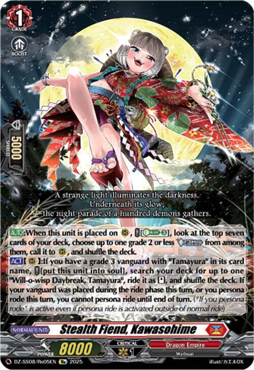 Stealth Fiend, Kawasohime - DZ-SS08: Festival Booster 2025 - Cardfight Vanguard - TCGplayer.com