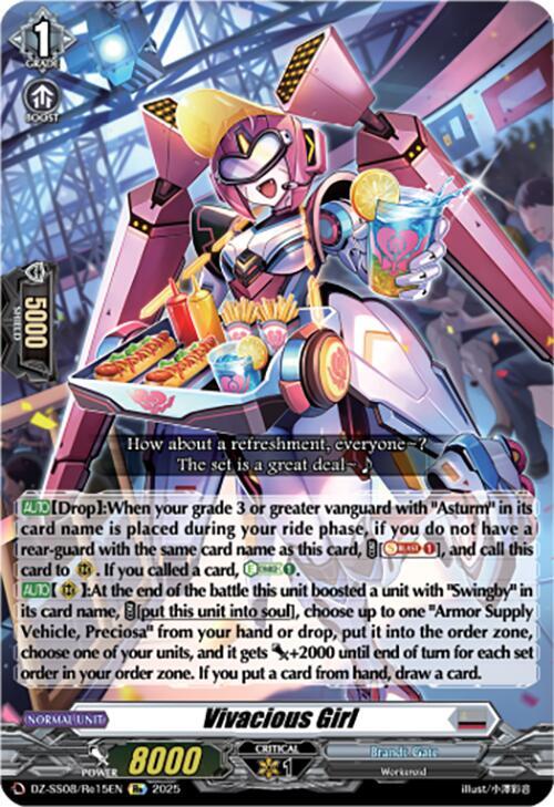 Vivacious Girl - DZ-SS08: Festival Booster 2025 - Cardfight Vanguard - TCGplayer.com
