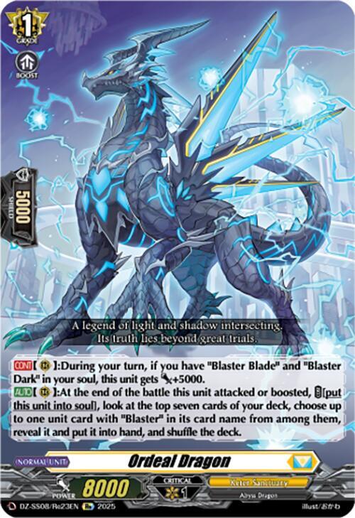 Ordeal Dragon - DZ-SS08: Festival Booster 2025 - Cardfight Vanguard - TCGplayer.com