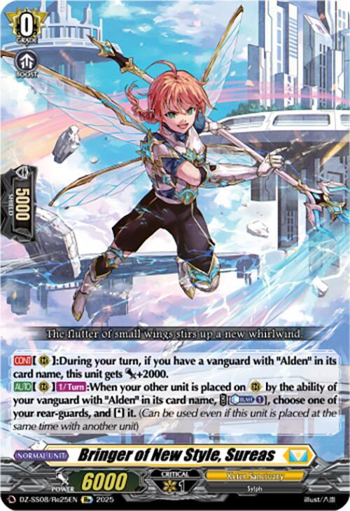 Bringer of New Style, Sureas - DZ-SS08: Festival Booster 2025 - Cardfight Vanguard - TCGplayer.com