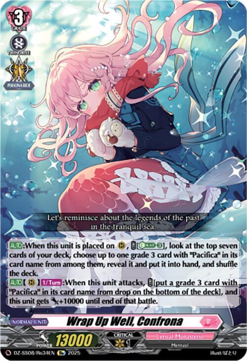 Wrap Up Well, Confrona - DZ-SS08: Festival Booster 2025 - Cardfight Vanguard - TCGplayer.com