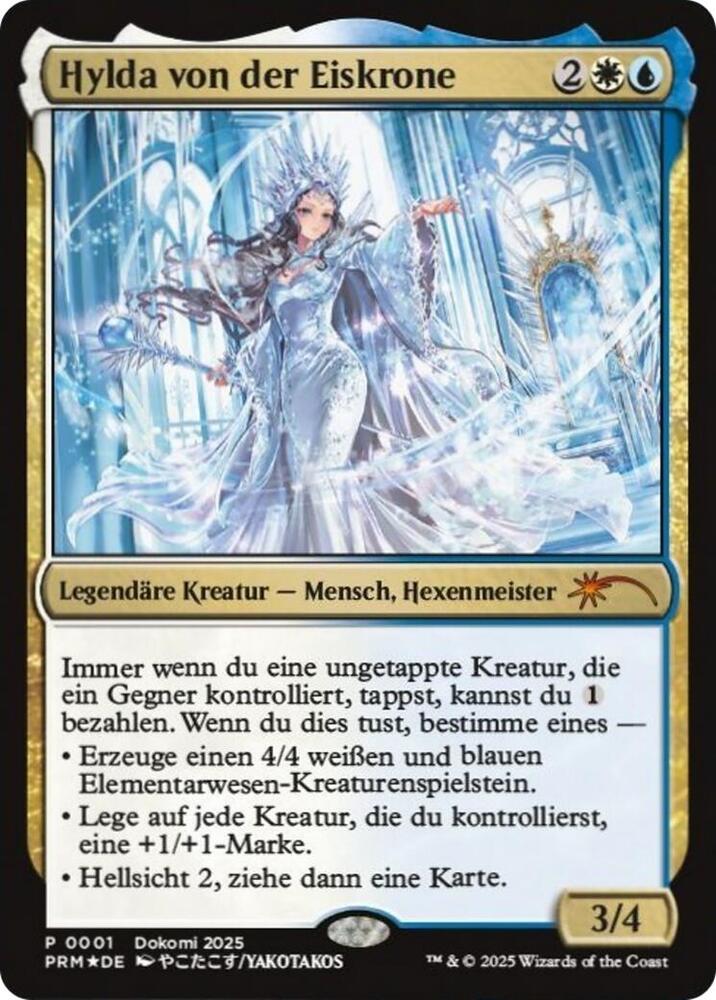 Hylda of the Icy Crown (German) - Unique and Miscellaneous Promos - Magic: The Gathering ...