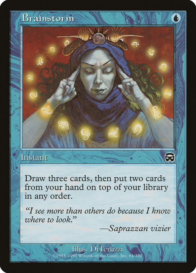 Brainstorm - Mercadian Masques - Magic: The Gathering - TCGplayer.com
