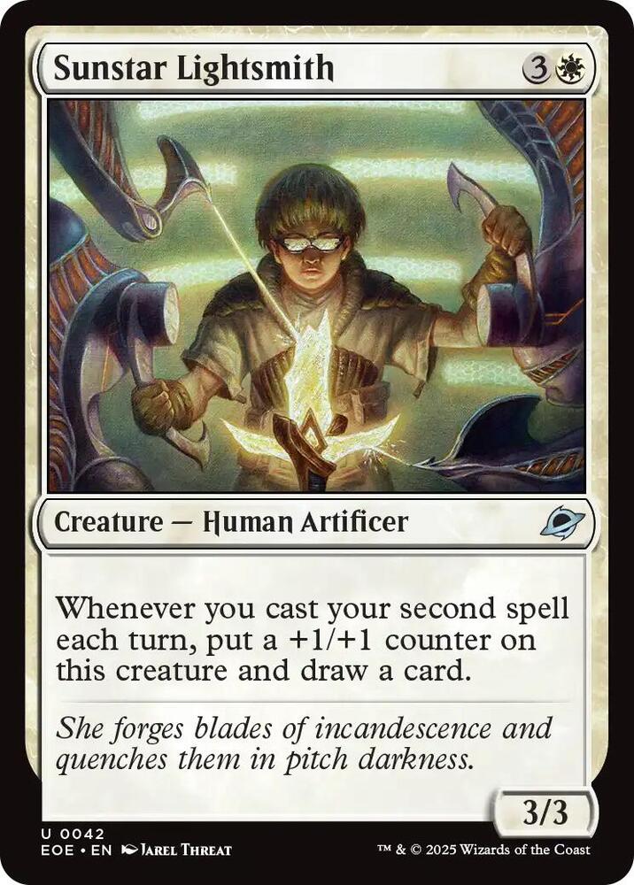 Sunstar Lightsmith - Edge of Eternities - Magic: The Gathering ...