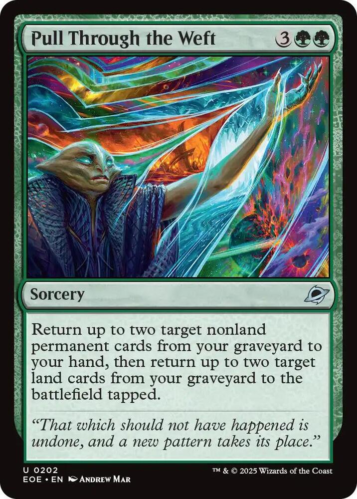 Pull Through the Weft - Edge of Eternities - Magic: The Gathering ...