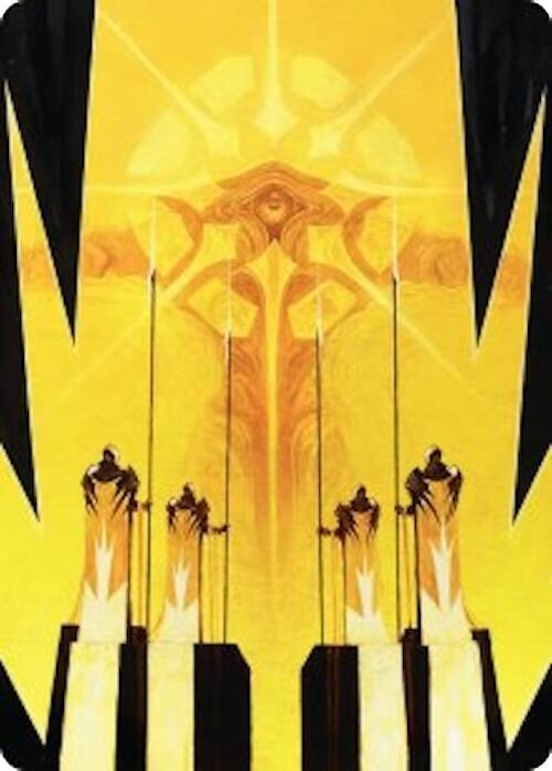 Hardlight Containment Art Card - Art Series: Edge of Eternities - Magic ...