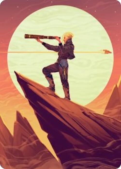 Sami, Wildcat Captain Art Card - Art Series: Edge of Eternities - Magic ...