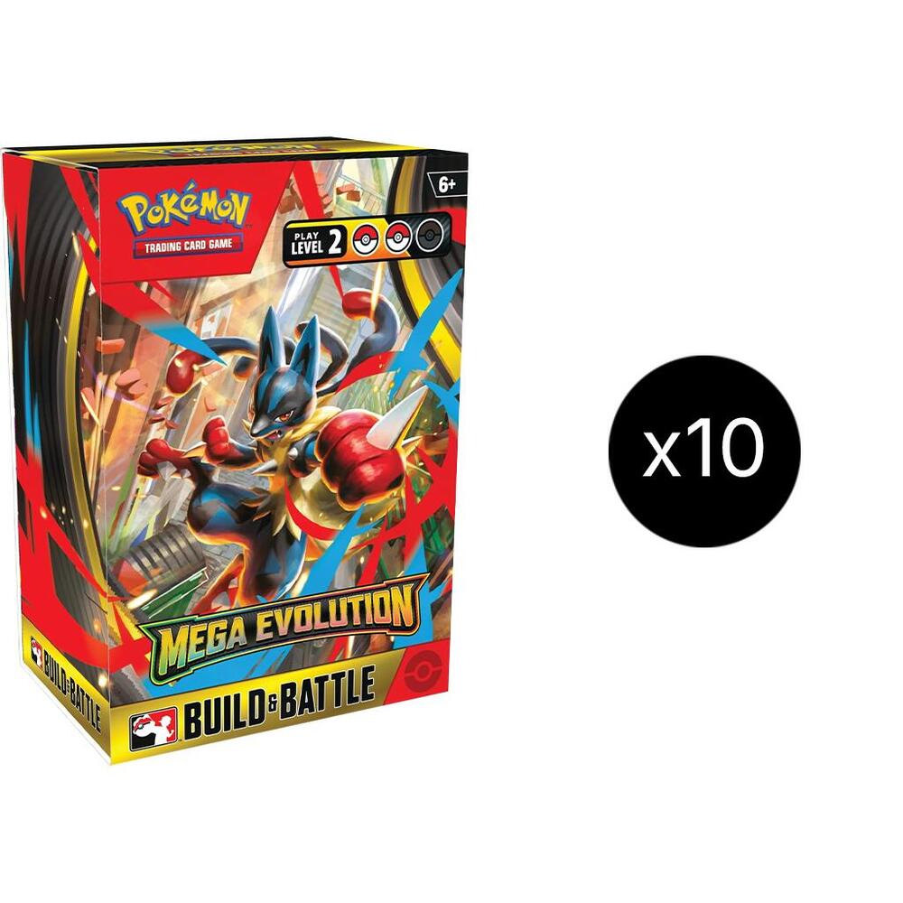 Mega Evolution Build & Battle Box Display - ME01: Mega Evolution ...