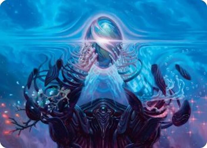 The Endstone Art Card - Art Series: Edge of Eternities - Magic: The Gathering - TCGplayer.com