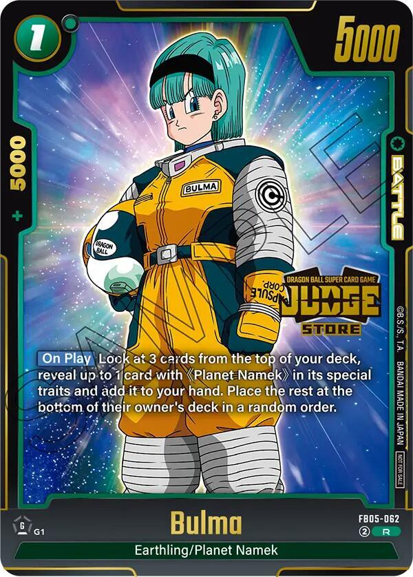 Bulma (Judge Pack (Store Judge) 04) - Tournament and Championship ...