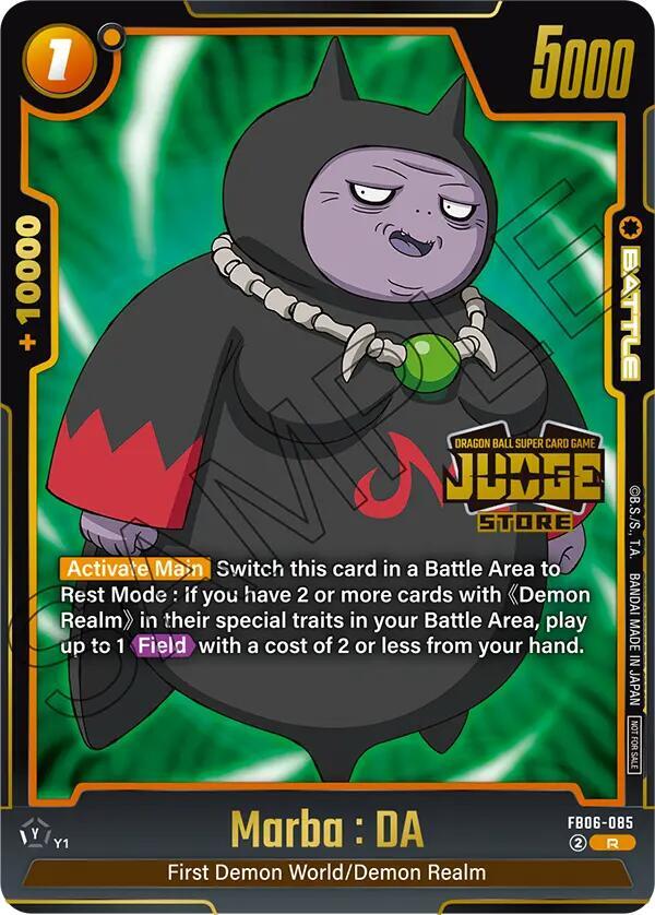 Marba : DA (Judge Pack (Store Judge) 04) - Tournament and Championship ...