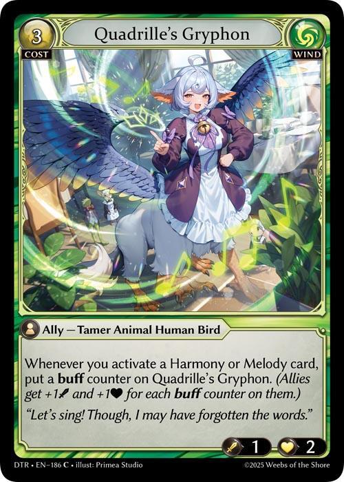 Quadrille's Gryphon - Distorted Reflections - Grand Archive TCG ...
