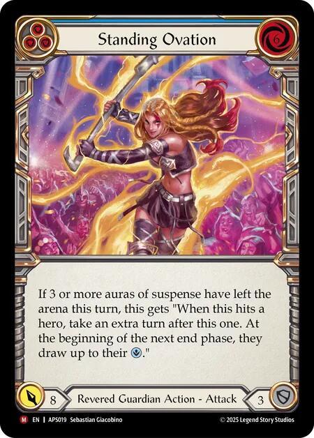 Standing Ovation - Armory Deck: Pleiades - Flesh and Blood TCG - TCGplayer.com