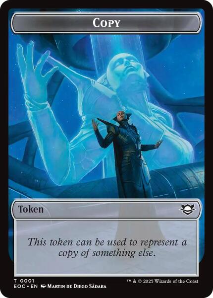 Copy // Pest Double-Sided Token - Commander: Edge of Eternities - Magic ...