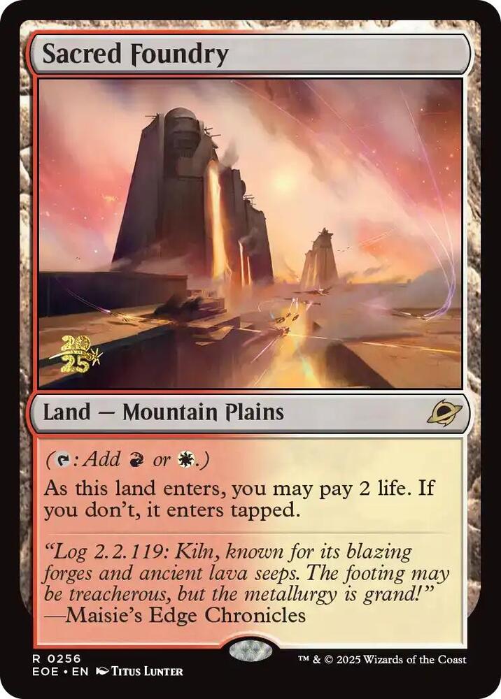 Sacred Foundry - Prerelease Cards - Magic: The Gathering - TCGplayer.com