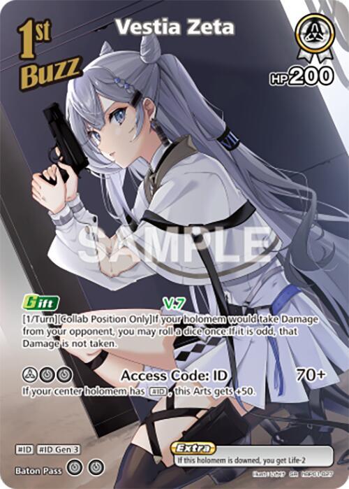 Vestia Zeta (SR) - Blooming Radiance - hololive OFFICIAL CARD GAME ...