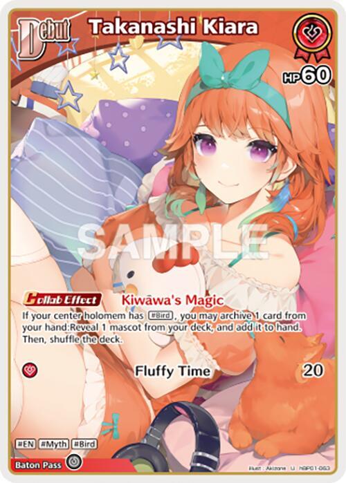 Takanashi Kiara (U) (hBP01-063) - Blooming Radiance - hololive OFFICIAL CARD GAME - TCGplayer.com