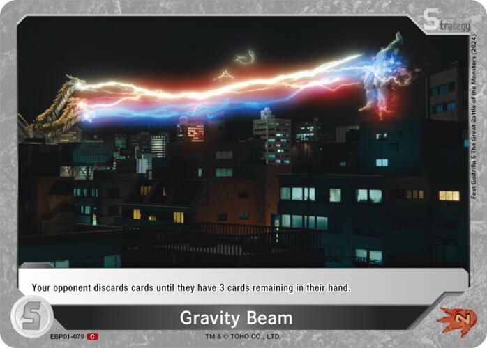 Gravity Beam (EBP01-079) - Booster Set 1: Godzilla VS. Godzilla ...