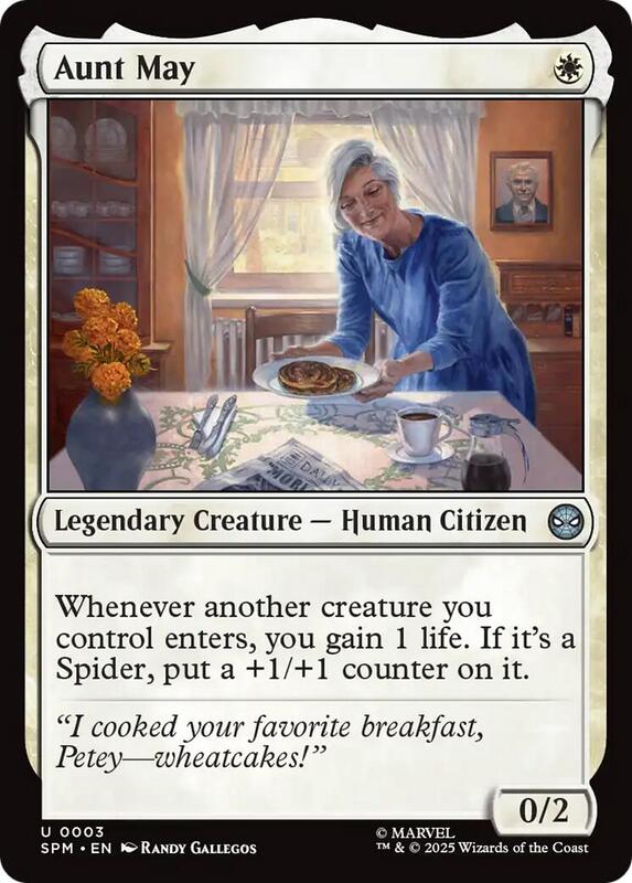 Aunt May - Marvel's Spider-Man - Magic: The Gathering - TCGplayer.com