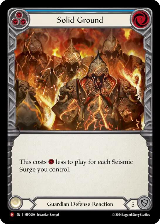 Solid Ground - Mastery Pack Guardian - Flesh and Blood TCG - TCGplayer.com