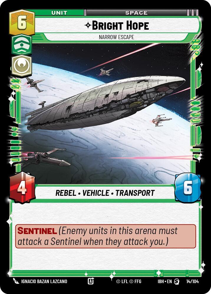 Bright Hope - Narrow Escape - Intro Battle: Hoth - Star Wars: Unlimited ...