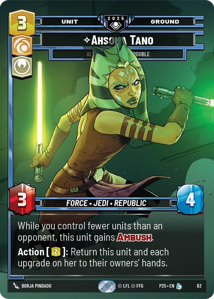 Ahsoka Tano - Always Ready For Trouble - Organized Play Promos - Star ...