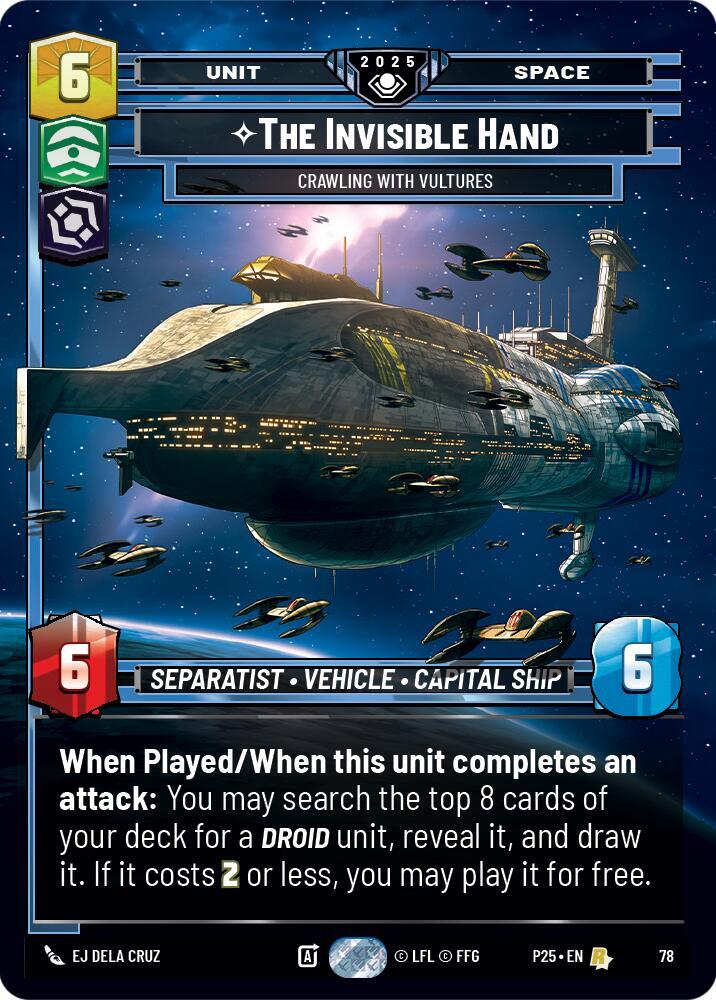 The Invisible Hand - Crawling With Vultures - Organized Play Promos ...