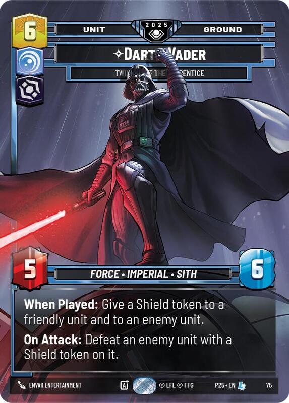 Darth Vader - Twilight of the Apprentice - Organized Play Promos - Star ...