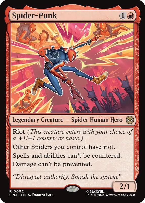 Spider-Punk - Marvel's Spider-Man - Magic: The Gathering - TCGplayer.com