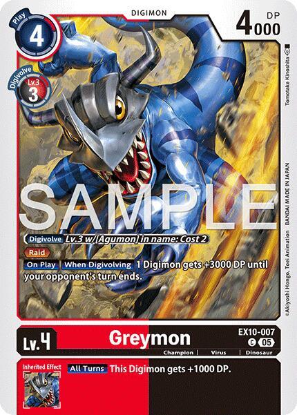 Greymon - Sinister Order - Digimon Card Game - TCGplayer.com