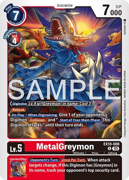 MetalGreymon - Sinister Order - Digimon Card Game - TCGplayer.com