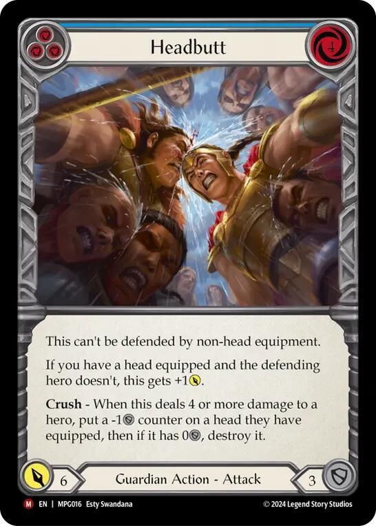 Headbutt - Mastery Pack Guardian - Flesh and Blood TCG - TCGplayer.com