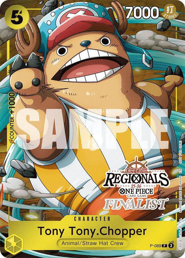 Tony Tony.Chopper (Offline Regional Finalist Card Set 2025 Vol.2) - One ...