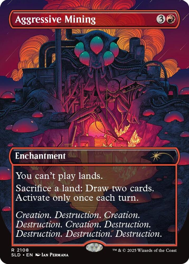 Aggressive Mining - Secret Lair Drop Series - Magic: The Gathering ...