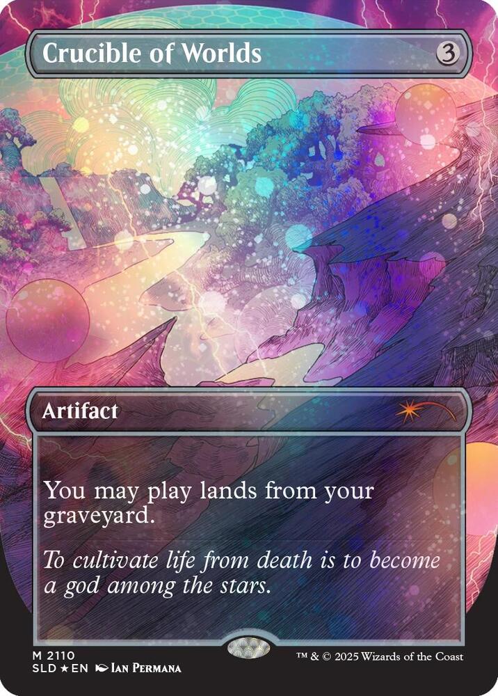 Crucible of Worlds (Galaxy Foil) - Secret Lair Drop Series - Magic: The Gathering - TCGplayer.com