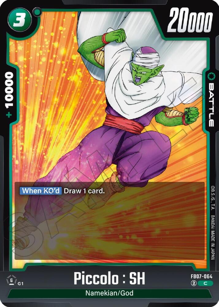 Piccolo : SH - FB07-064 - Wish For Shenron - Dragon Ball Super: Fusion World - TCGplayer.com